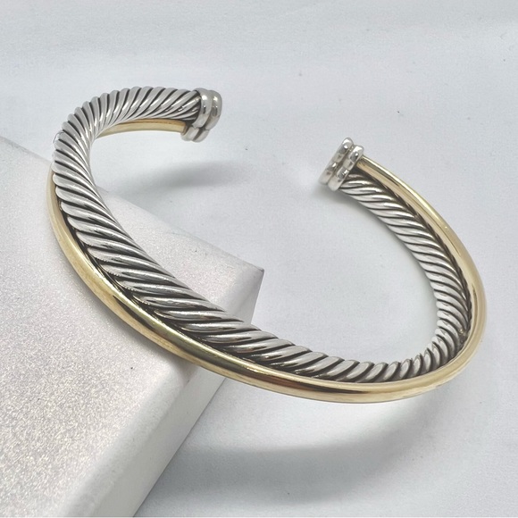 David Yurman | Jewelry | David Yurman Crossover Two Row Cuff Bracelet ...